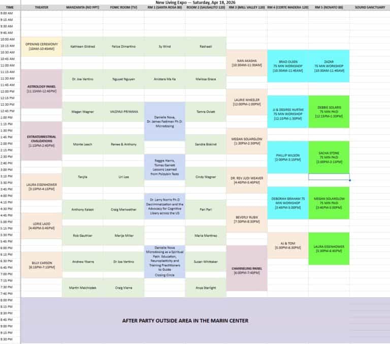 Speaker Schedule – New Living Expo